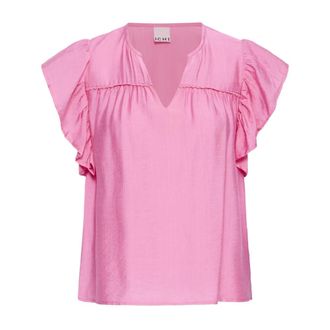 Ichi Ichi, Damen, Blusen & Hemden, Rosa, 2XLGr&ouml;&szlig;e