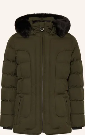 Wellensteyn Wellensteyn Steppjacke Belvitesse Mit Kunstpelz gruen