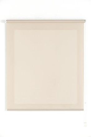 Blindecor Uniestor Basic rollo lichtdurchlässig - Hellbraun, 120 x 175 cm (BxH) | Stoffgröße 117 x 170 cm. Rollo für fenster