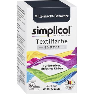 None Simplicol Pulverfarbe schwarz