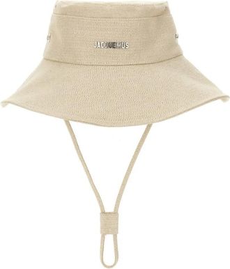 Jacquemus Caps & Mützen - Le Bob De-Nimes Bucket Hat - Gr. 60 - in Beige - für Damen