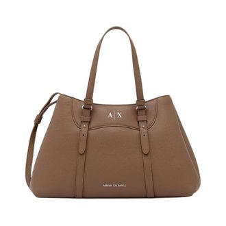 A|X Armani Exchange Shopper Tote - - Bags - Damen - Braun - ONE SIZE