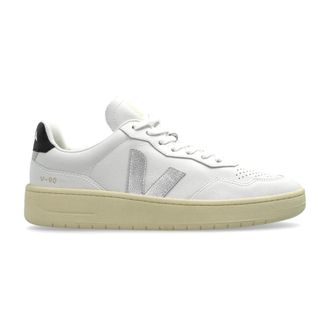 Veja Sportschuhe V-90 O.t. Leder - - Shoes - Damen - Wei&szlig; - 36 EU