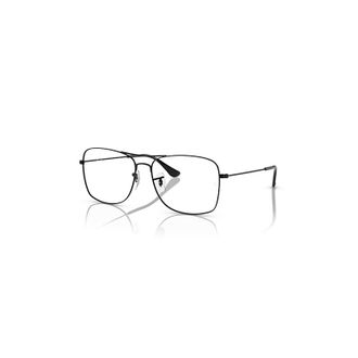 Ray-Ban Rb6498 Optics Schwarz Fassung Klar Glas Polarisiert 55-15