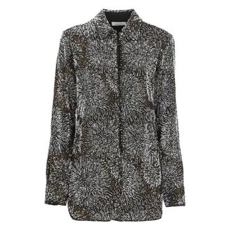 Paco Rabanne Femme, Vestes, Noir, Taille: 38 FR Chemise Orn&eacute;e de Sequins