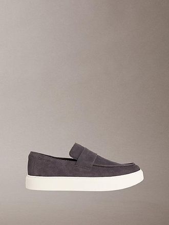 Calvin Klein Athena - Hybrid-cupsole-loafer Aus Wildleder - Turkish Coffee - Herren - EU 45