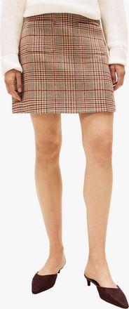 Tommy Hilfiger Minijupe en tweed &agrave; carreaux