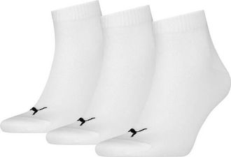 Puma Herren Socken UNISEX QUARTER PLAIN 3P
