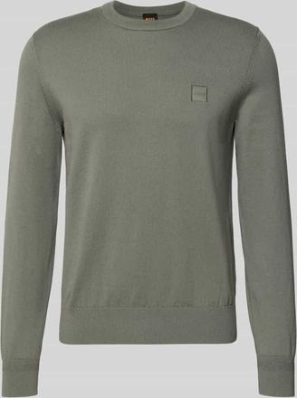 Boss Orange by Hugo Boss Regular Fit Strickpullover aus Baumwoll-Kaschmir-Mix Modell KANOVANO_S