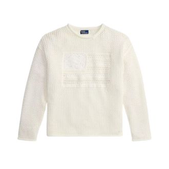 Ralph Lauren Damen, Strickwaren, Wei&szlig;, XSGr&ouml;&szlig;e