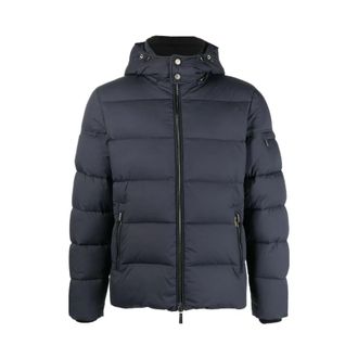Moorer Homme, Vestes, Bleu, Taille: XL Blouson aviateur Brett