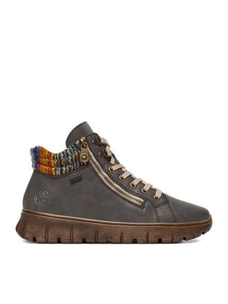 Rieker Schn&uuml;rschuhe N1305-45 Grau