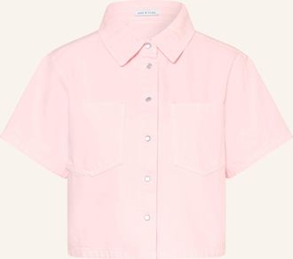 Mrs & Hugs Mrs & Hugs Jeansbluse rosa