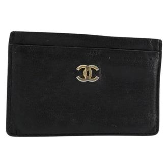 Chanel Pre-owned Card Case - - Pre-owned - Damen - Schwarzk - ONE SIZE