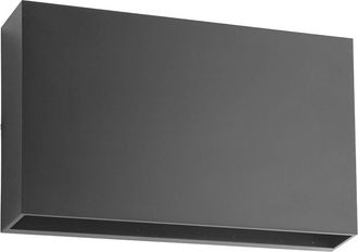 Lindby LED Wandleuchte außen Jarte (Modern) in Schwarz (1 flammig,) - Außenwandleuchten Wandlampe Led Außenlampe Outdoor für Außenwand/Hauswand Haus Terrasse