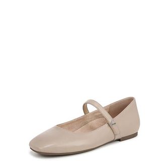 Vionic Womens Alameda Mary Jane Flat, Oatmeal Beige Leather, 6.5 UK Wide