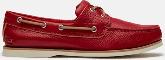 Timberland Klassischer Lake House 2-&Ouml;sen-Bootsschuh f&uuml;r Herren in Rot, Herren, Rot, Gr&ouml;&szlig;e