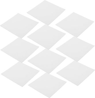 Cabilock 10st&uuml;cke Kleine Quadratische Filzunterlage Brennofenunterlage F&uuml;r Keramikkunst Hitzebest&auml;ndig Antihaftend Wiederverwendbar Ersatz-brennofenunterlage F