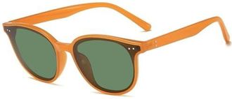 Generic Lunettes De Soleil Vacances &Agrave; Monture Large For Hommes Plein Air For Femmes For La Conduite Et Le Shopping(Orange)