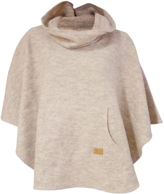 Ivanhoe of Sweden NLS Humla Poncho, One Size, Birch