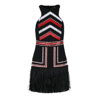 Elisabetta Franchi Damen, Kleider, Schwarzk, SGr&ouml;&szlig;e