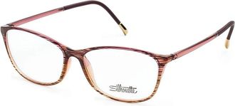 Silhouette Femme, Accessoires, Brun, Taille: 53 MM Monture optique Illusion