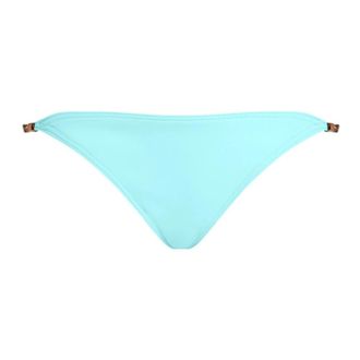 Vilebrequin Femme, Maillots de bain, Bleu, Taille: 42 FR Mini Culotte de Bikini D&eacute;tail Perle Uni