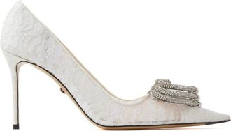 Mach & Mach Mach & Mach, Femme, Chaussures, Blanc, Taille: 36 1/2 EU Slippers