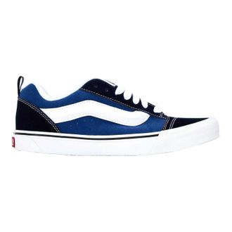 Vans Knu Skool Wattiert Skater-Schuhe f&uuml;r Herren, Wildleder (Marine/Wei&szlig;)