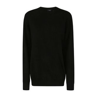 Wardrobe.NYC Schwarzer Pullover f&uuml;r Stilvolles Aussehen - - Knitwear - Damen - Schwarzk - L