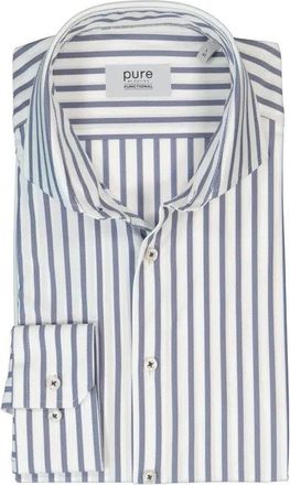 Pure Herren Hemd wei&szlig; Jersey