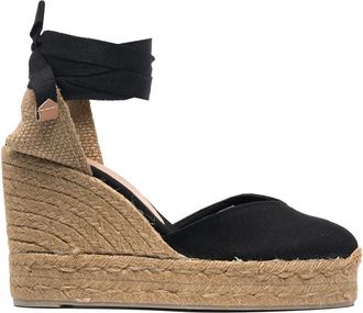 Castaner Femme, Chaussures, Noir, Taille: 40 EU Chiara Wedge Espadrille