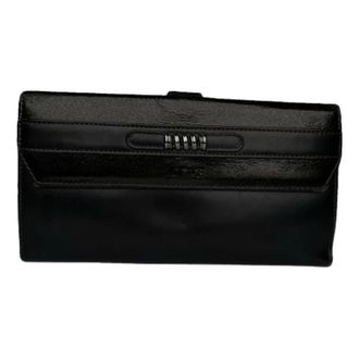 Loewe Pre-owned Leder Portemonnaie - - Pre-owned - Damen - Schwarzk - ONE SIZE