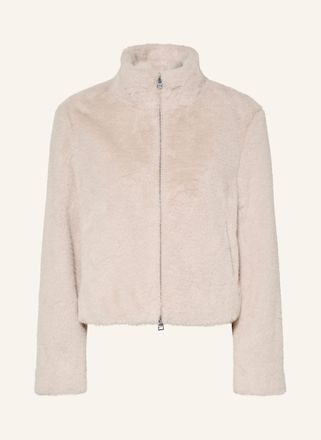 Marc Cain Kunstfell-Jacke beige