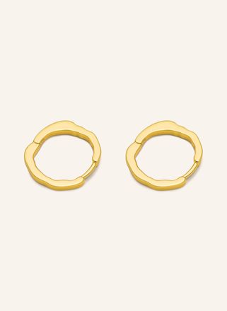 LULU Copenhagen Lulu Copenhagen Creolen Organic Hoops gold