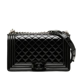 Chanel Sac bandouli&egrave;re Boy Flap Pre-owned - Femme - Pre-owned - Noir - Taille: ONE Size