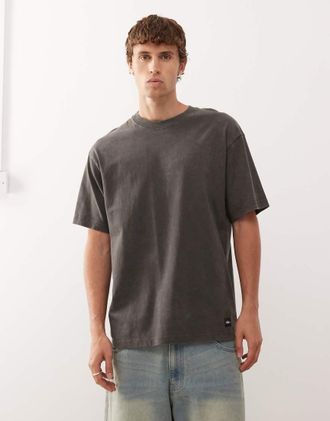 Vans Premium - T-shirt - Noir d&eacute;color&eacute;