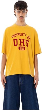 Champion Homme, Tops, Jaune, Taille: L Time Capsule Collegiate Tee