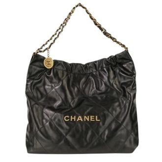 Chanel Pre-owned Sac bandouli&egrave;re Chanel22 Petit Mod&egrave;le en Cuir - Femme - Pre-owned - Noir - Taille: ONE Size