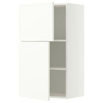 IKEA METOD Wandschrank mit B&ouml;den und 2 T&uuml;ren