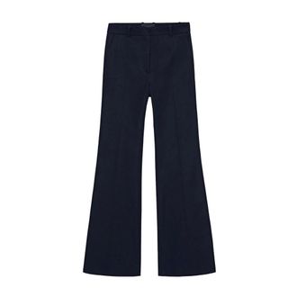 Joseph Femme, Pantalons, Bleu, Taille: 42 FR Wide Pantalons