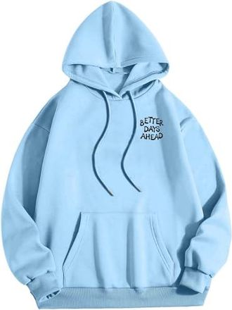 Generic Sweat a Capuche Homme Hooded Sweatshirt Sweatshirt Homme Automne et Hiver Taille Plus sans Capuche Pull Mode avec Col Crew Oversize Hip Hop