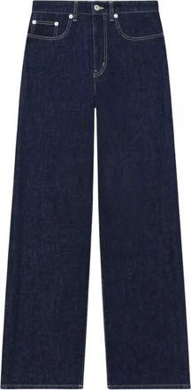 Kenzo Femme, Jeans, Bleu, Taille: W27 Wide Jeans