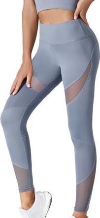 Generic Legging de course taille haute pour femme - Legging de course pour femme - Pantalon dentraînement extensible - Vêtements de sport - Pantalon de yoga -