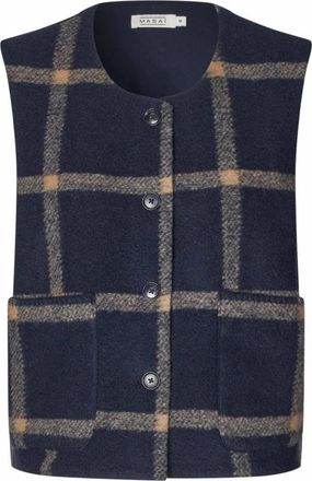 Masai Femme, Vestes, Bleu, Taille: 38 FR Gilet sans Manches