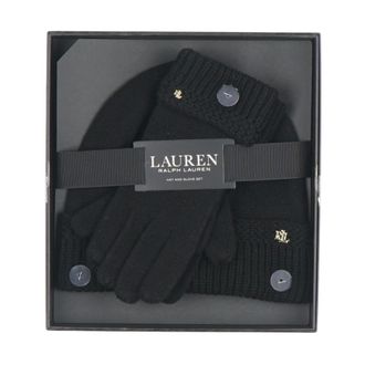Polo Ralph Lauren Gants et bonnets outdoor - Femme - Sport - Noir - Taille: ONE Size