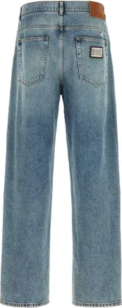 Dolce & Gabbana Distressed Denim Jeans - Blue