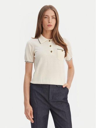 Luisa Spagnoli Poloshirt Miconia 100295 &Eacute;cru Regular Fit