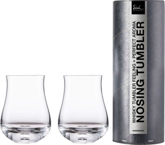 Eisch Whisky Nosing Tumbler 128/8 2 St&uuml;ck in Geschenkr&ouml;hre Gratis 1 Glasreinigungstuch