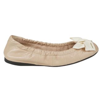 Prada Damen, Schuhe, Beige, 36 1/2 EUGr&ouml;&szlig;e